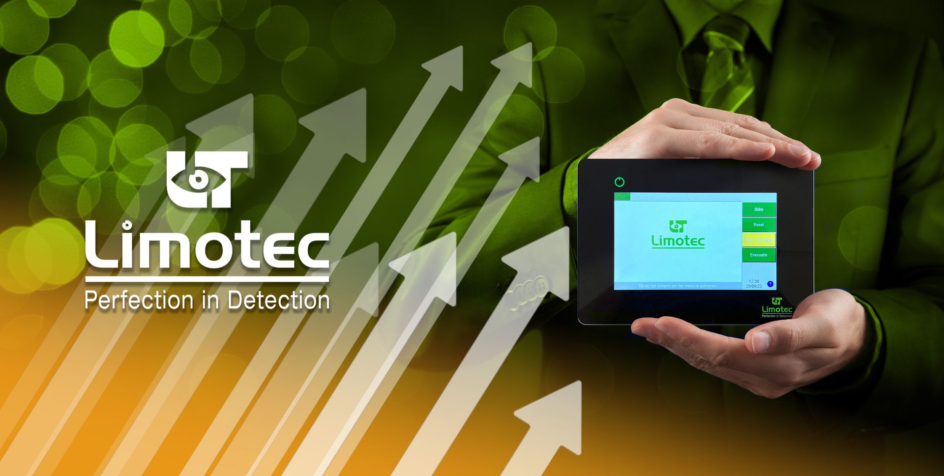 Nouvelle console de commande / tableau répétiteur LCD MD2400 | Limotec bv