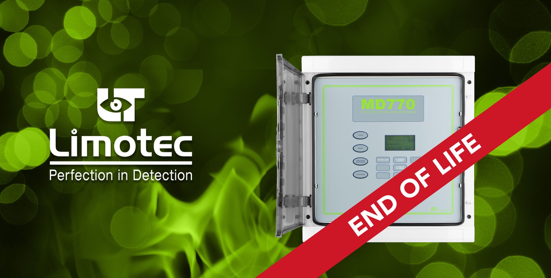 Arrêt de la production du MD770 | Limotec bv